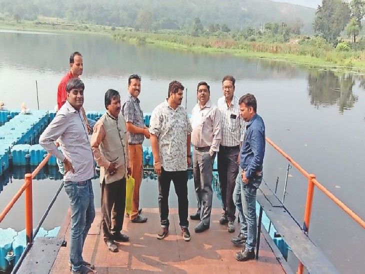 HCL will renovate Musabani Company Pond under CSR | तालाब का निरीक्षण ...