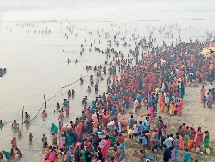 Devotees thronged for worship at Baba Bhubaneshwar Nath Temple located ...