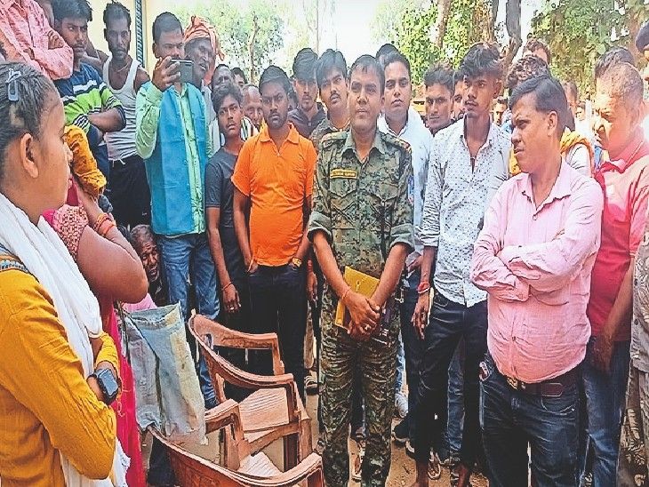 The incident of Latdag village, the police arrived after the uproar ...