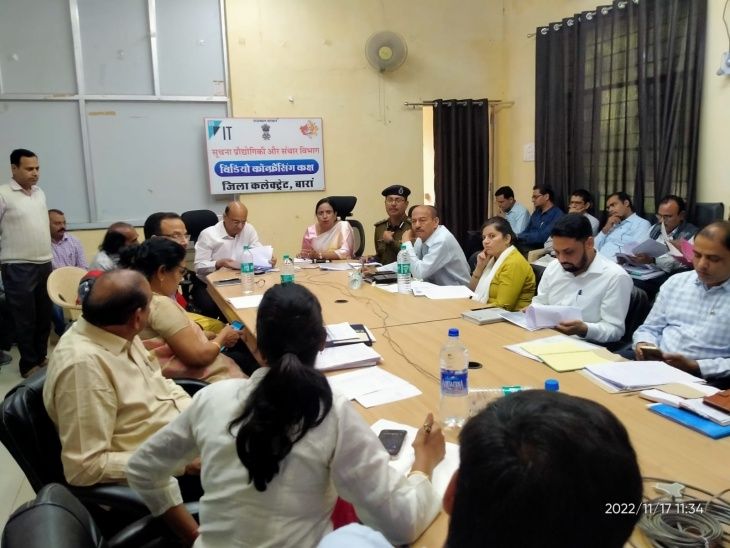 Instructions given to officers for solution, meeting held in mini ...