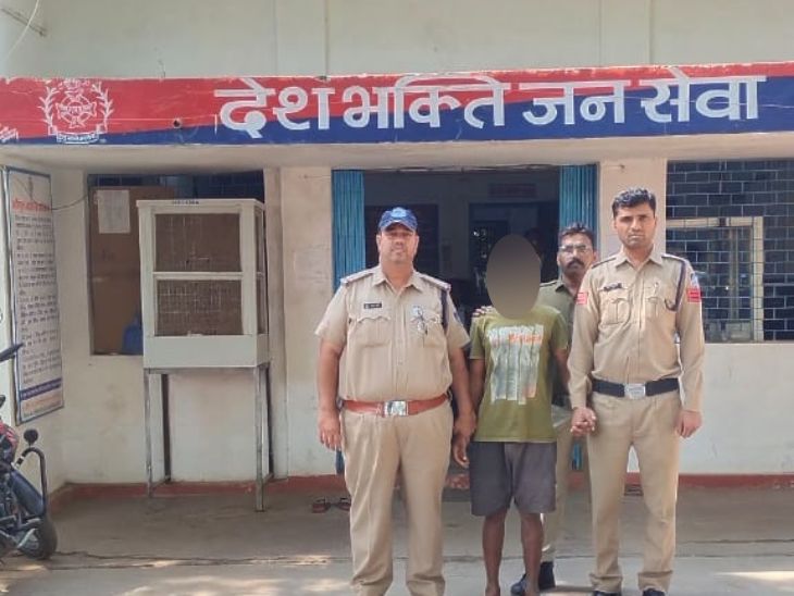 Pansemal police reached Maharashtra as a laborer in film style, minor ...