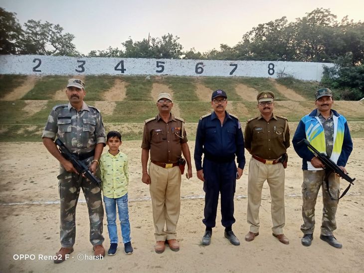 Gorakhpur zone got gold medal in shooting competition, PAC jawans also participated | बलरामपुर ...