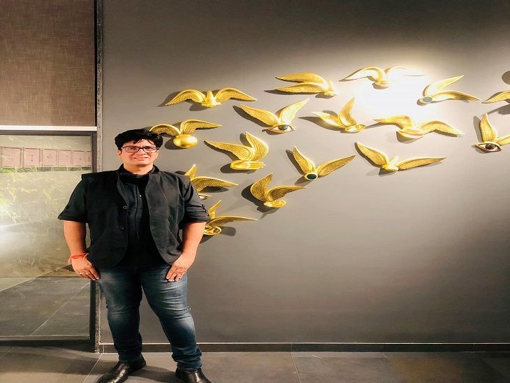 Pinkcity artist Manish Sharma's artwork displayed at Singapore Art Fair ...