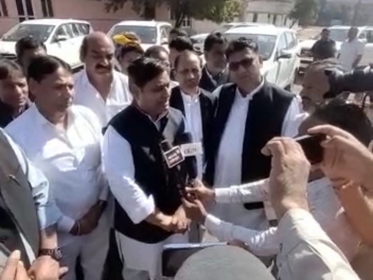 Ministers including Congress state president inspected MP border ...
