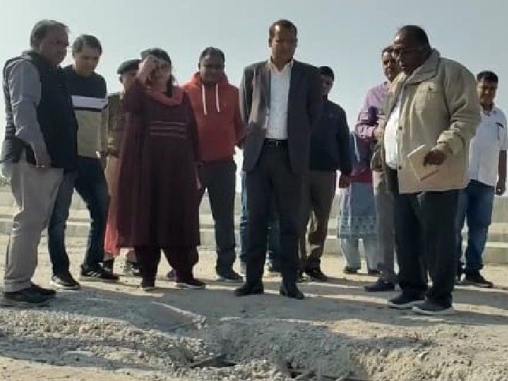 The bridge on the Kothari river was being built in 13 crores, ordered ...