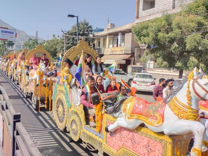 Consecration of the temple of Lord Rishabhdev in Jalore | जालोर में ...