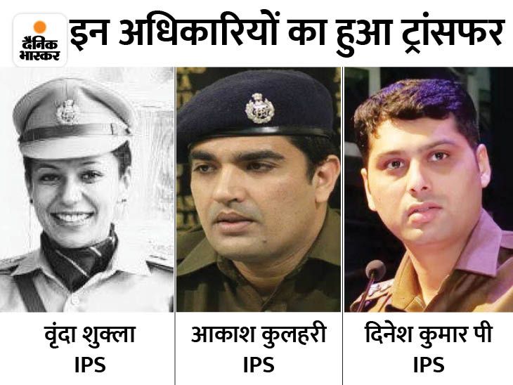 In Uttar pradesh Transfer of 6 IPS officers Akash Kulhari Joint CP ...