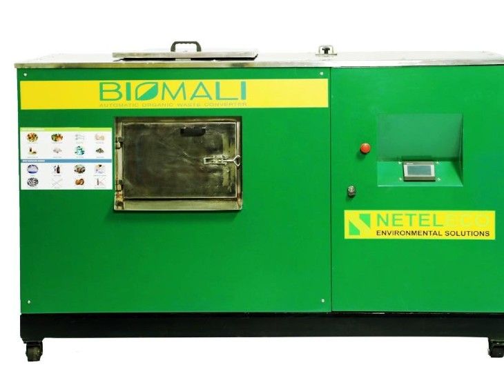 Compost making machine from wet waste installed in Jugsalai to improve ...