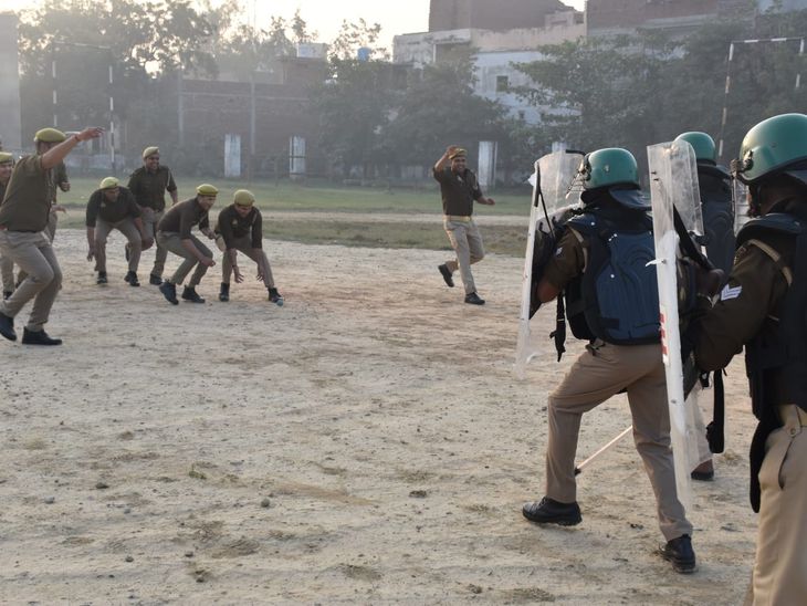 Rehearsed the Balwa drill in the police line, said - be prepared for ...
