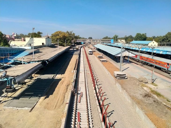 Platform ready after CSR survey of railway track; Will get electric ...