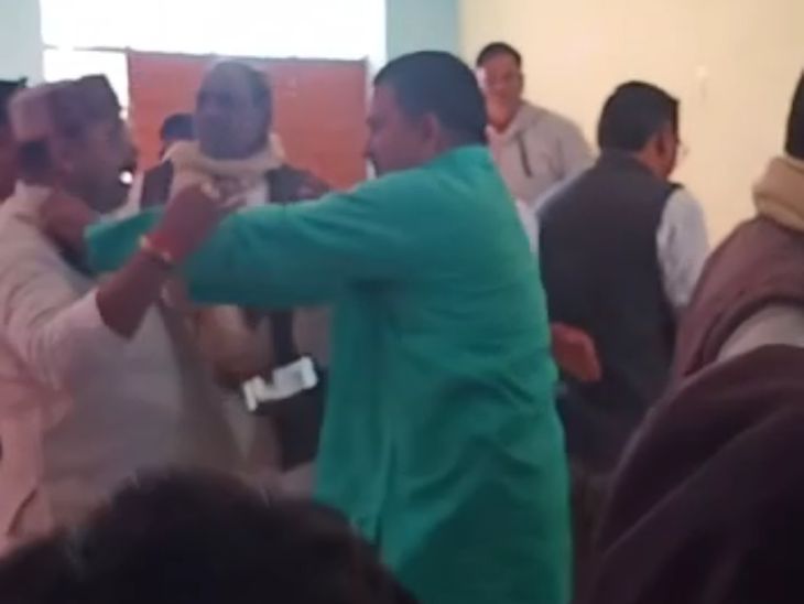 Uproar over the sitting of the block chief's representative on the ...