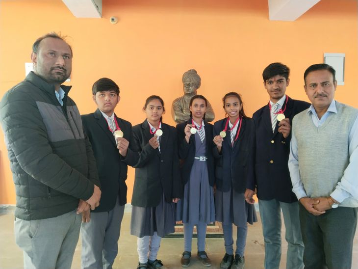 Janmejay Gajja was the topper of Model School, who won the medal at the ...