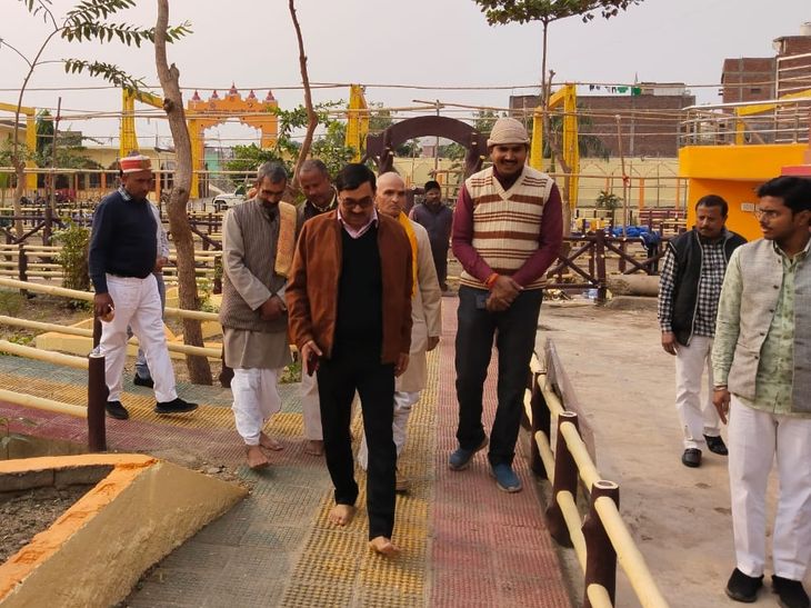 Worshiping in Gayatripith premises, appeal to follow Kovid protocol