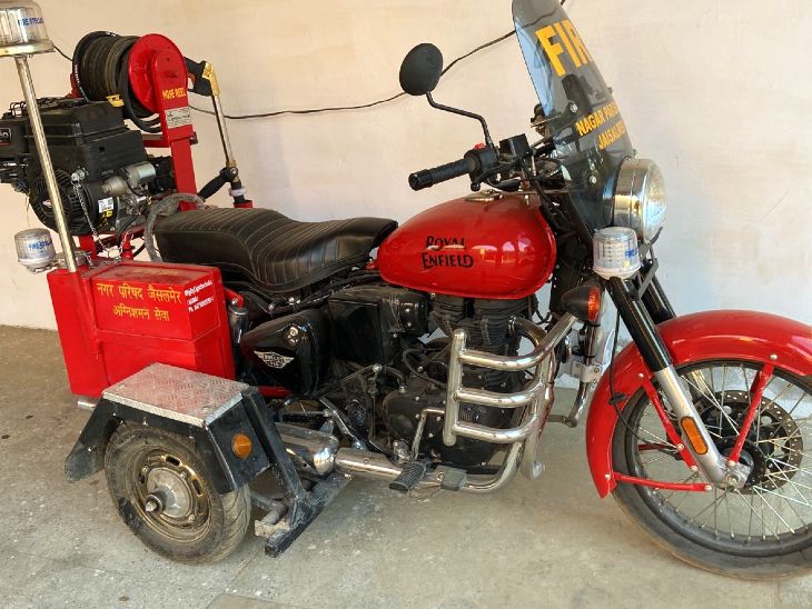 100 feet pipe, 80 liters water storage in 8 lakh bike