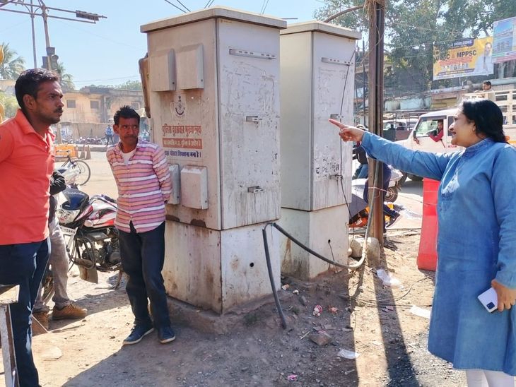 Said- the construction work should be completed in 2 days, seeing the ...