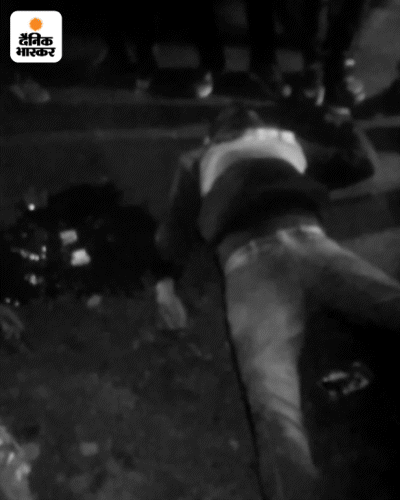 A young man seriously injured, two bikes collided face to face ...