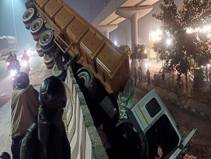 Case registered against trolley driver who damaged Bata Chowk flyover ...