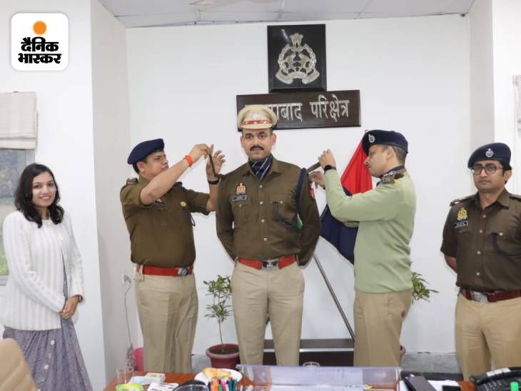 IPS Sagar Jain of the 2019 batch is an IITian; DIG put the badge of ...