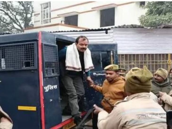 land grab-accused of threatening to kill; Anupam Dubey is lodged in ...