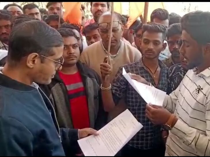 SP said- 15-20 people seen in CCTV marked, villagers raised slogans in ...