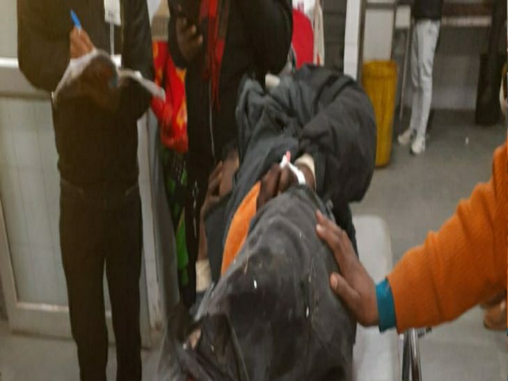 The tempo overturned three times after colliding with a tractor-trolley ...