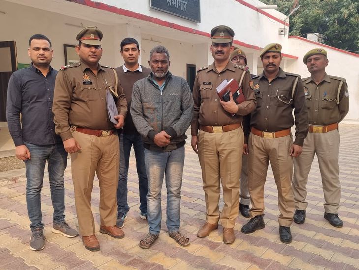Mathura police arrested a robber absconding for 23 years, looted a ...