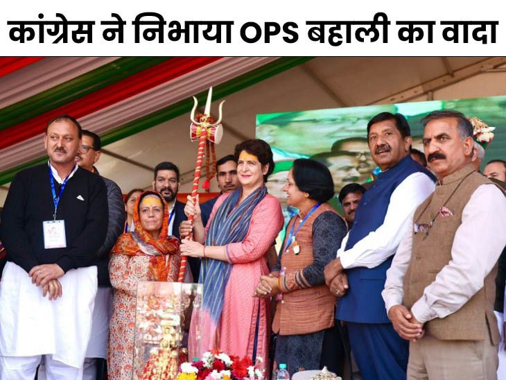 Himachal Government first cabinet meeting | NPS employees | OPS ...