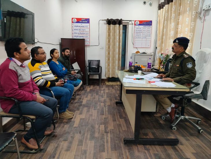 Kuthla police station in-charge discussed with bank officials about ...