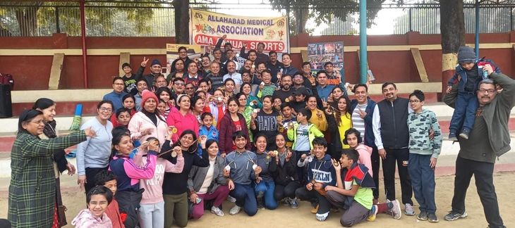 Doctors run race in Prayagraj Organization of annual sports competition ...