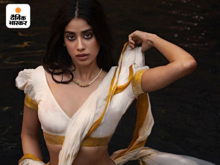 Boyfriend Shikhar Pahariya liked Janhvi Kapoor's photoshoot, users compared her to Sridevi ...