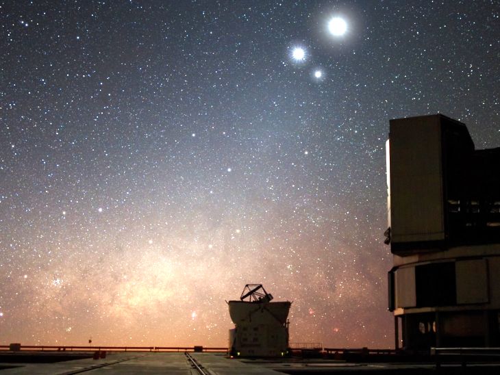 Astronomical event of three planets: Moon, Venus and Saturn will come ...