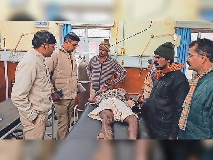 Zarakh attack on shepherd near Pilwa, injured | चरवाहे पर जरख का हमला ...