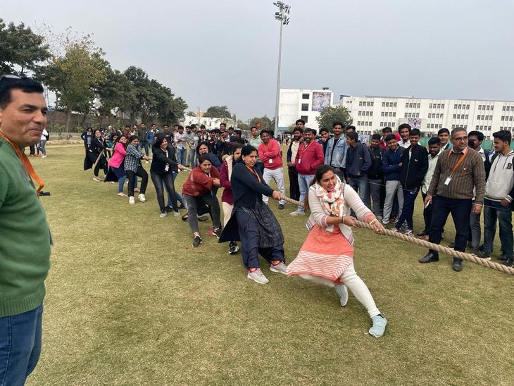 DPG STM defeated DPG Polytechnic in tug of war played between teachers ...