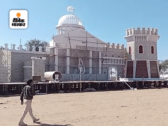 Rajasthan Registan Wedding Pandal Design; Entry Gate Photos Update ...