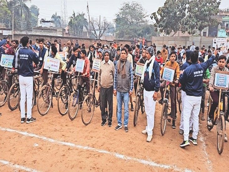 Youth ran Anand Cycle Yatra, gave a message to increase harmony, remove discrimination | साइकिल ...
