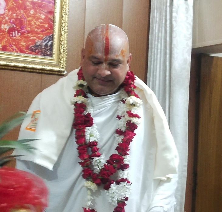 Swami Rajkumar Das spoke; Strict punishment should be given to those who disturb harmony.Ayodhya ...