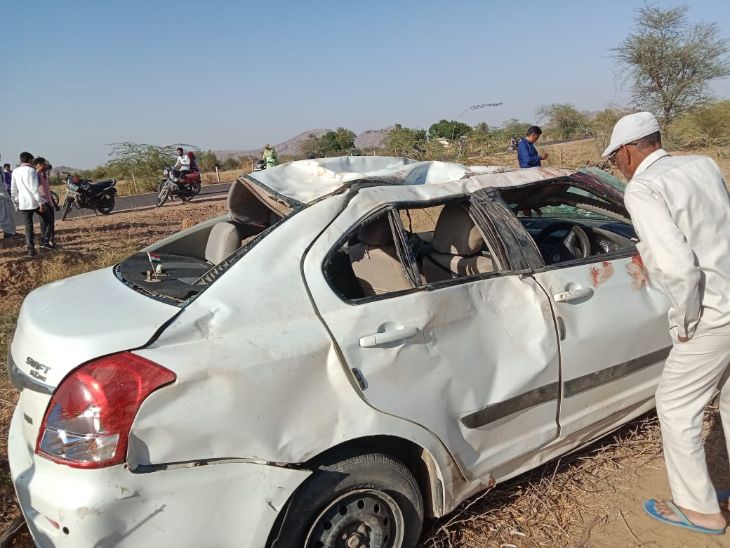 rajasthan barmer siwana road accident, 5 seriously injured, were going ...