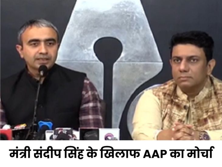 Haryana Sports Minister Sandeep Singh sexual scandal; AAP will surround ...