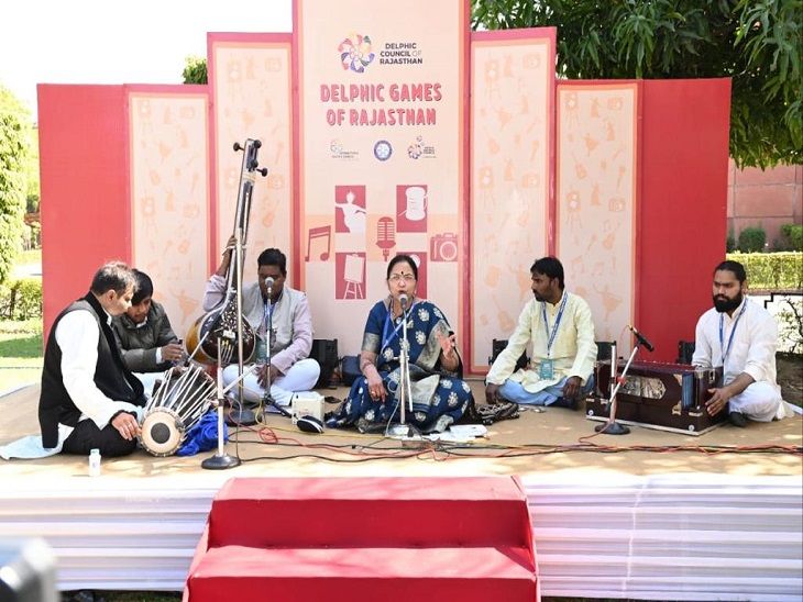 Dhruvapad Gayaki won hearts on the second day of the Delphic Games of ...