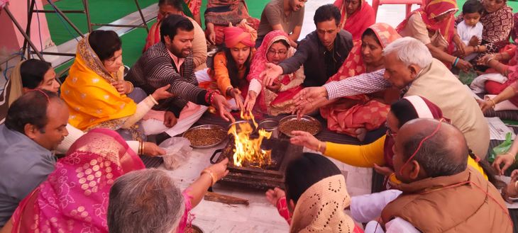 On the last day sacrifices were made in the name of the deities, ending ...