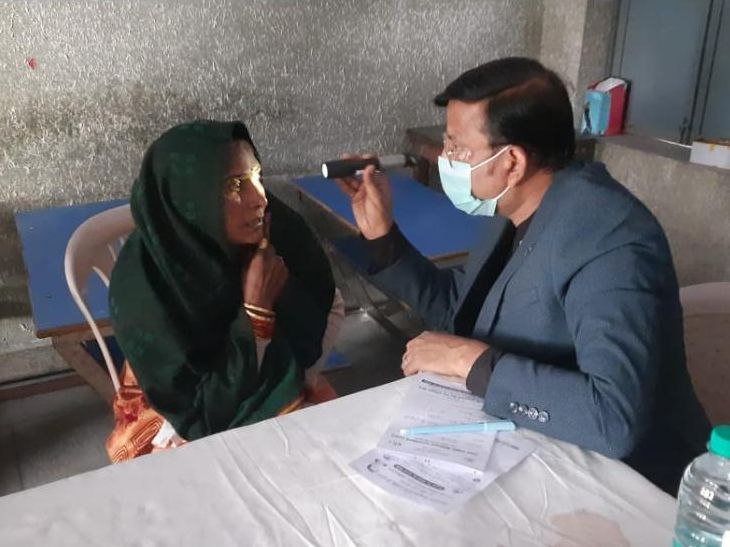 Social worker himself. Organization of 15th Eye Medical Camp in the ...