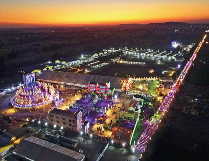 The country's first lotus-shaped Jain temple in Damoh's Patharia, 171 ...