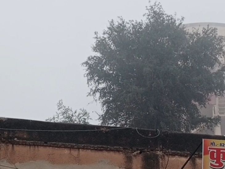 The icy wind made people shiver in Churu | चूरू में बर्फीली हवा ने ...