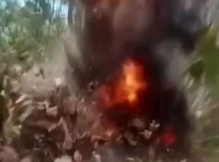 Went out on the search, suddenly there was a threat due to pressure IED ...