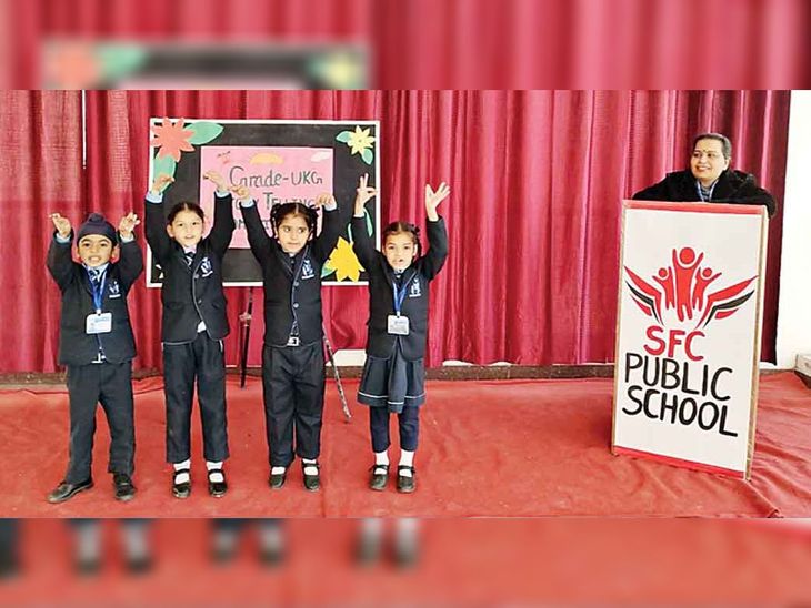 Story telling competition organized in Kindergarten Wing of SFC School ...