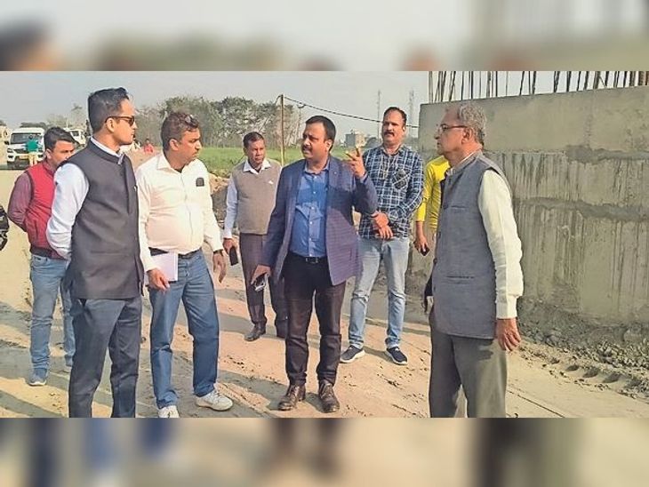 The District Magistrate gave instructions to complete NH 107 before the ...