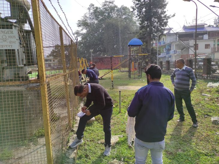 Marking Historic Chaugan Maidan of Jaisinghpur started: kangra District ...