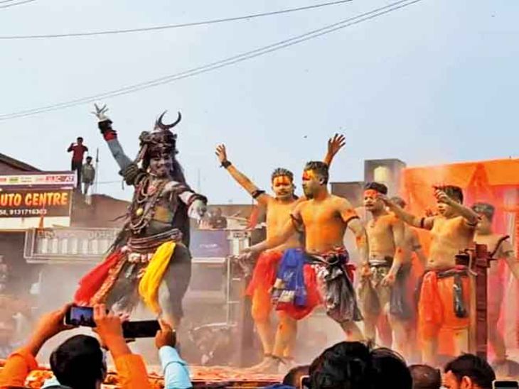 Shiva's marriage with Parvati in Maa Kali temple premises, ghost-ghost ...