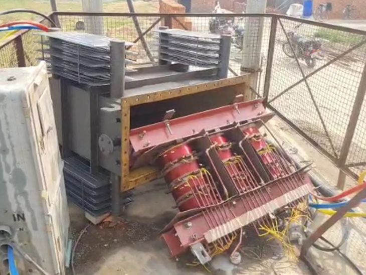 The miscreants took away transformer equipment and other valuables, the ...