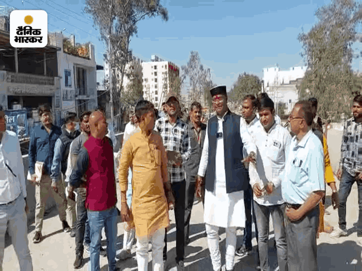 reprimanded the officers; delay due to high tension line encroachment